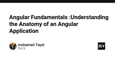 Angular Fundamentals Understanding The Anatomy Of An Angular