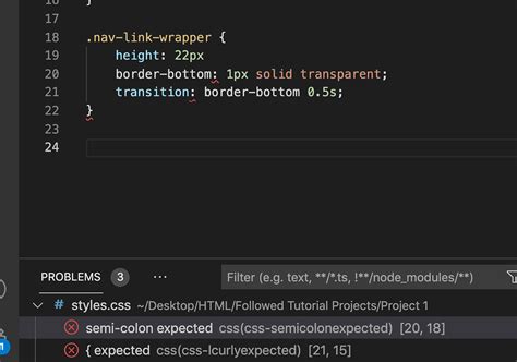 Why Am I Getting This Error In My Style Sheet Html Css The Freecodecamp Forum