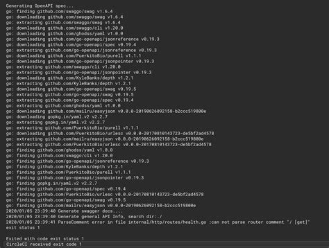 Cannot Parse Router Comment Get · Issue 599 · Swaggoswag · Github