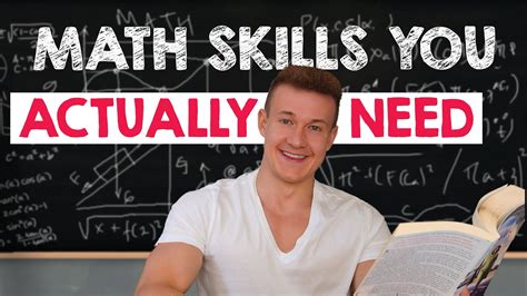 Math Skills You Actually Need Youtube