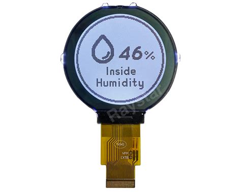 Circular LCD Display Module Circular LCD Screen Raystar