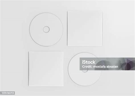 화이트 Cddvd 컴팩트 디스크 모형 밝은 회색 배경에 격리 된 3d 렌더링 모형에 대한 스톡 사진 및 기타 이미지 모형