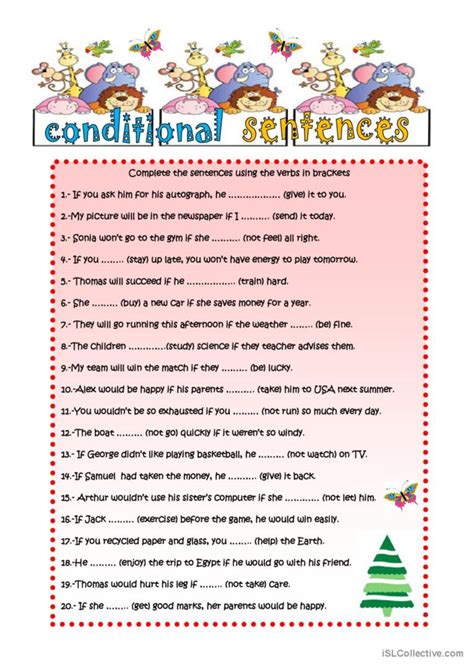 Conditional Sentences English Esl Worksheets Pdf And Doc Conditional Sentences English Esl Worksheets Pdf And Doc