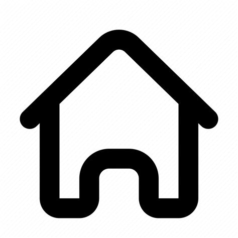 Home House Button Icon Download On Iconfinder
