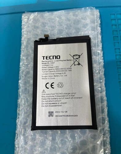 Batería Tecno Pova Neo Le6 Original MercadoLibre