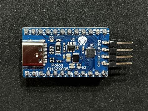 polos ch32x035 alef breakout risc v usb usbpd mcu xpu labs