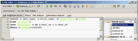 The Database Experts Doc SQL Editor