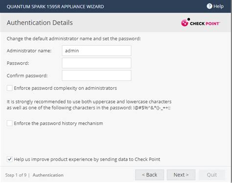 Authentication Details
