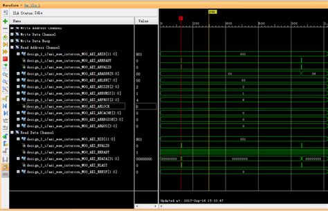 how to initiate an axi burst transaction with zynq axi gp m port
