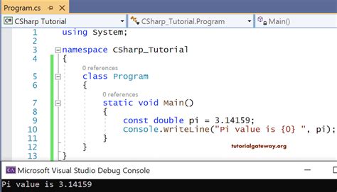 C Constant
