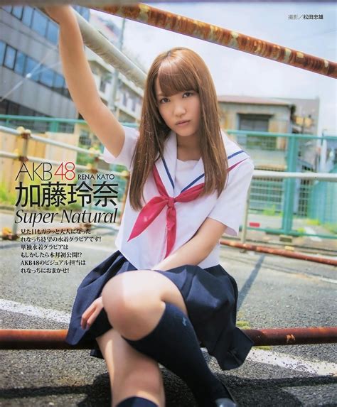 Akb48 Rena Kato Super Natural On Bubka Magazine Sedaphatimenduas
