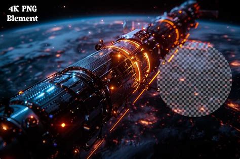 Premium PSD Implementing Routing Protocols And Infrastructure In Space On Transparent Background