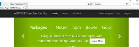 Getting Started With Asp Net Core Identity And Role Management