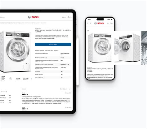 BOSCH Website Redesign On Behance