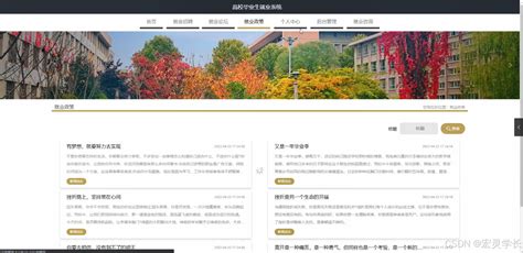 Java计算机毕业设计高校毕业生就业系统（开题程序论文） Csdn博客
