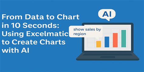 from data to chart in 10 seconds using excelmatic to create charts with ai by excelmatic