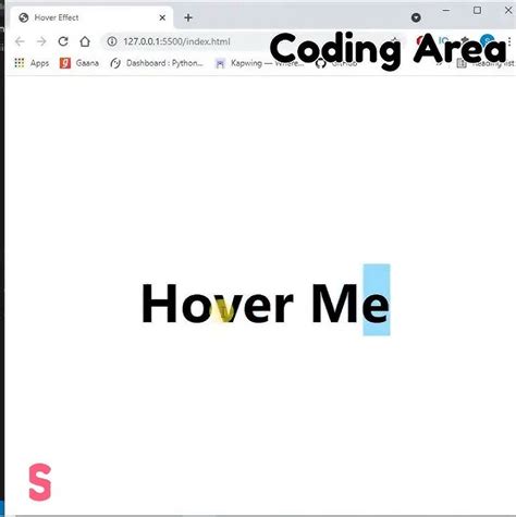 Text Hover Effect Using Css And Html Shorts Youtube