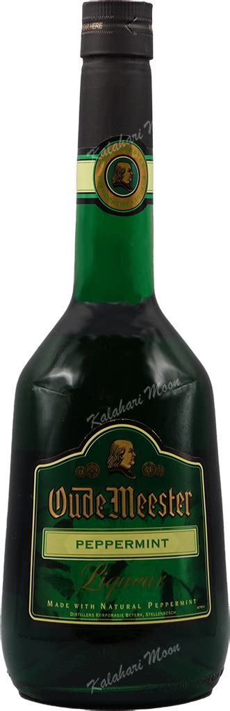Oude Meester Peppermint Liqueur 750ml Kalahari Moon