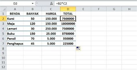 100 Rumus Excel Lengkap Yang Sering Digunakan Dan Fungsinya Jalantikus