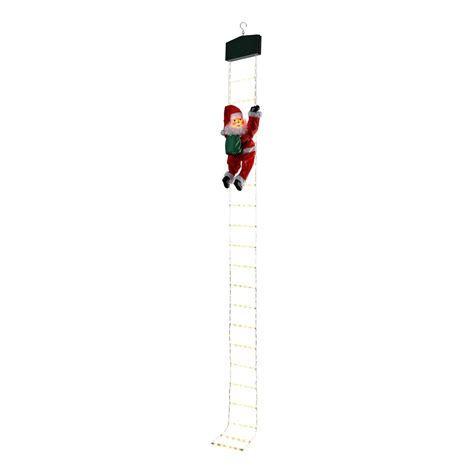 Mr Christmas 11 Rope Ladder Climbing Santa Hsn