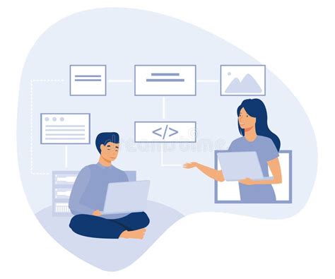 It Education Concept Web Development Tutorials Online It Training