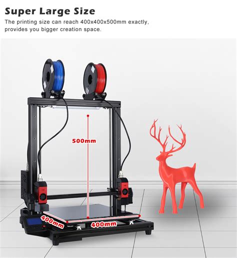 Formbot T Rex 2 With The Massive Build Size 3d Printer 400 X 400 X 470mm 3d Printers Bay