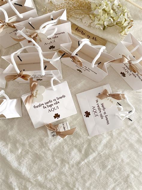 Regalo De La Suerte Para Tu Evento Isi Y Ro Regalos Personalizados Detalles Bonitos