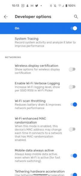 how to enable enhanced randomize mac addresses on android techrepublic