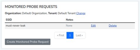 Nzyme Monitoring Probe Request Ssids