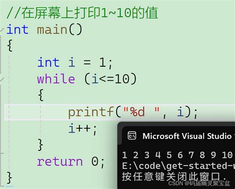c语言：执行循环语句（while、for、do while ）、break语句、continue语句、goto语句 for continue