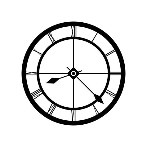 Clock Icon Simple 14193016 Vector Art At Vecteezy