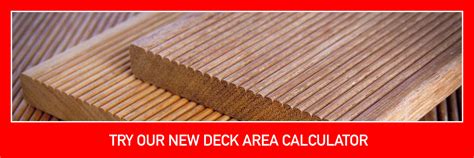 Deck Area Calculator North Geelong Timber Supplies