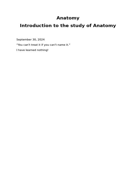 anatomy lecture 1 pdf