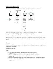 Understanding Permutations Arranging Groups And Activities Course Hero
