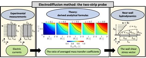 The Electrodiffusional Theory For The Wall Shear Stress Measurement By Two Strip Probe