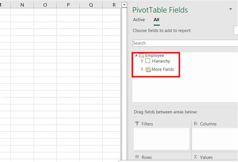 hiérarchies dans excel power pivot stacklima