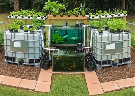 Ibc Tote Aquaponics Aquaponics Grow