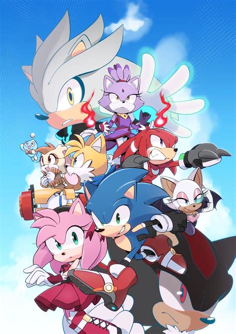Sonic Skyline 1st Anniversary By Drawloverlala On Deviantart Artofit