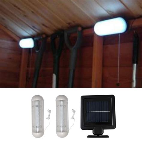 Solar Shed Light And Security Add A Solar Powered Security Light To