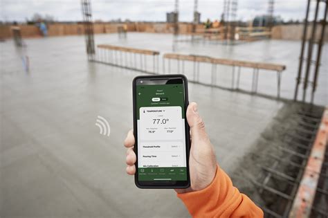 Concrete Temperature Monitoring With Wireless Sensors Giatec