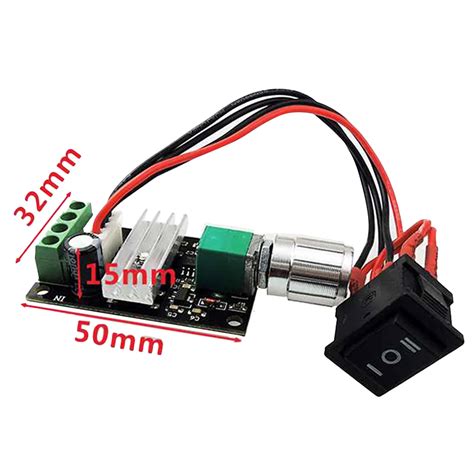 new 3a dc6v~28v motor speed controller electric pwm speed control