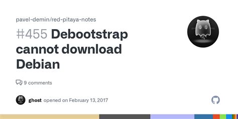 Debootstrap Cannot Download Debian · Issue 455 · Pavel Demin Red Pitaya Notes · Github