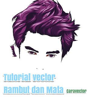 Full Cara Membuat Vector Di Infinite Design Bagian Rambut Dan Mata