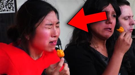 세계에서 제일 매운 고추 먹기 대회에 한국인이 나가면 벌어지는 일 YouTube