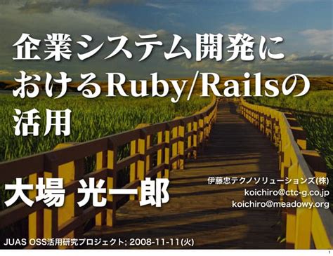 The Essence Of Using Ruby On Rails In Corporations Pdf Programming Languages Computing