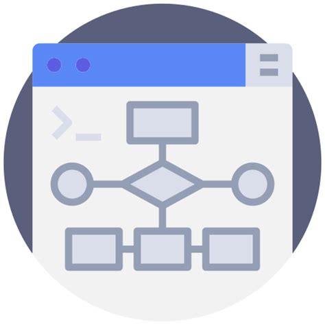 Diagrama De Flujo Iconos Gratis De Interfaz