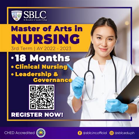 Sblc Finish Your Masters Degree Within 18 Months In The