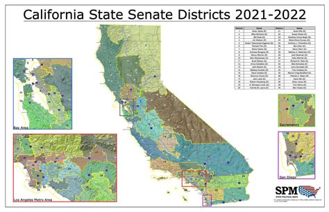 State Political Maps California