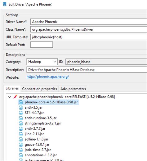 python apache phoenix jdbc connection stack overflow