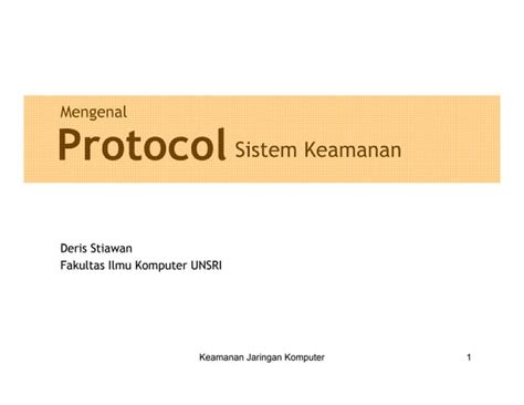 Bab3 Protocol Secured Ppt